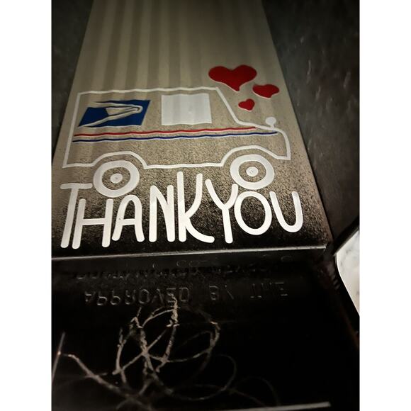Unbranded | Accents | Post Office Mail Box Thank You Mailbox Decal ...